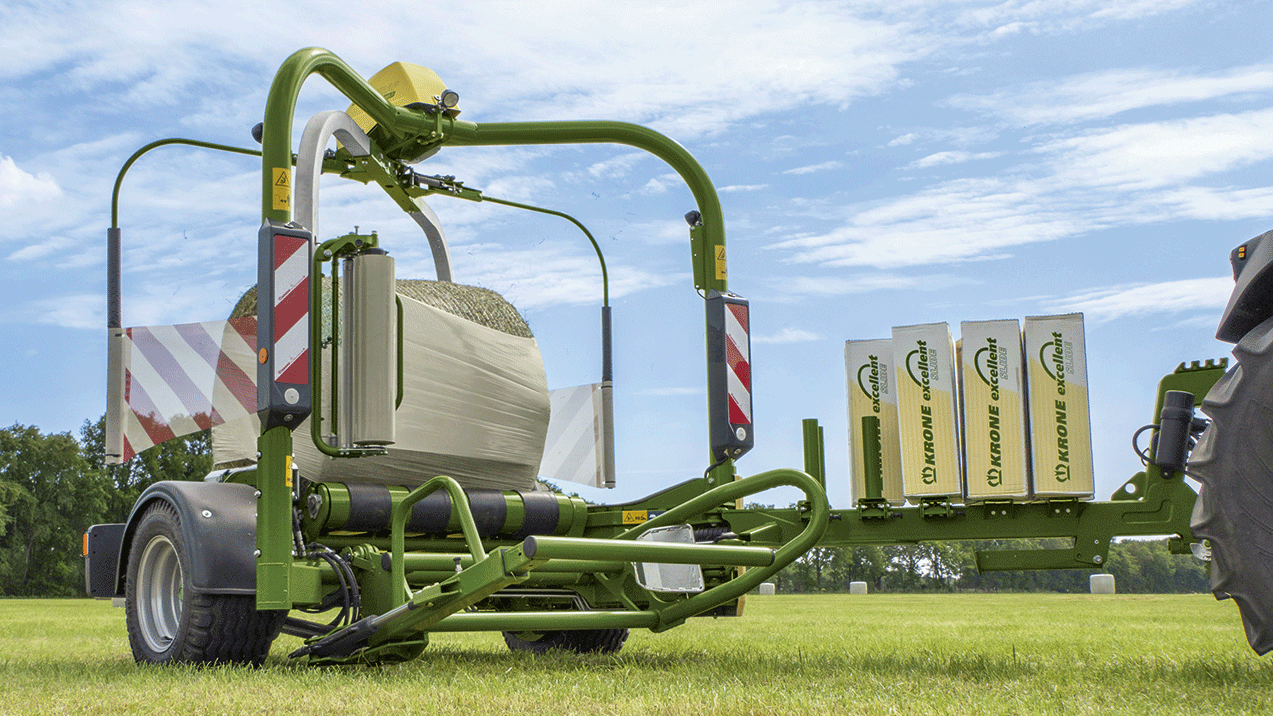 EasyWrap 165 T | Enrubanneuse | Découvrir maintenant » KRONE