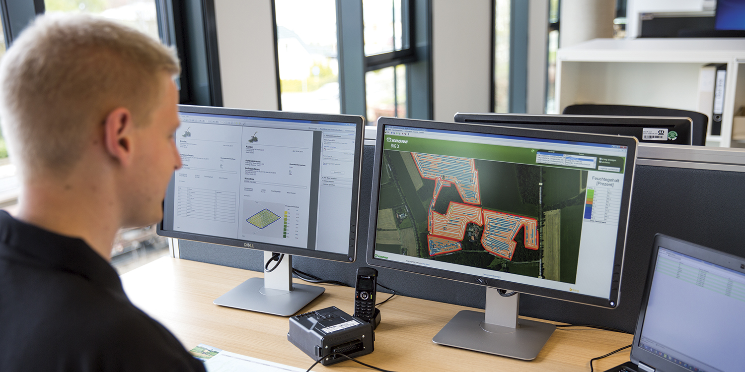 KRONE Digital | Pilotage et gestion des données | KRONE